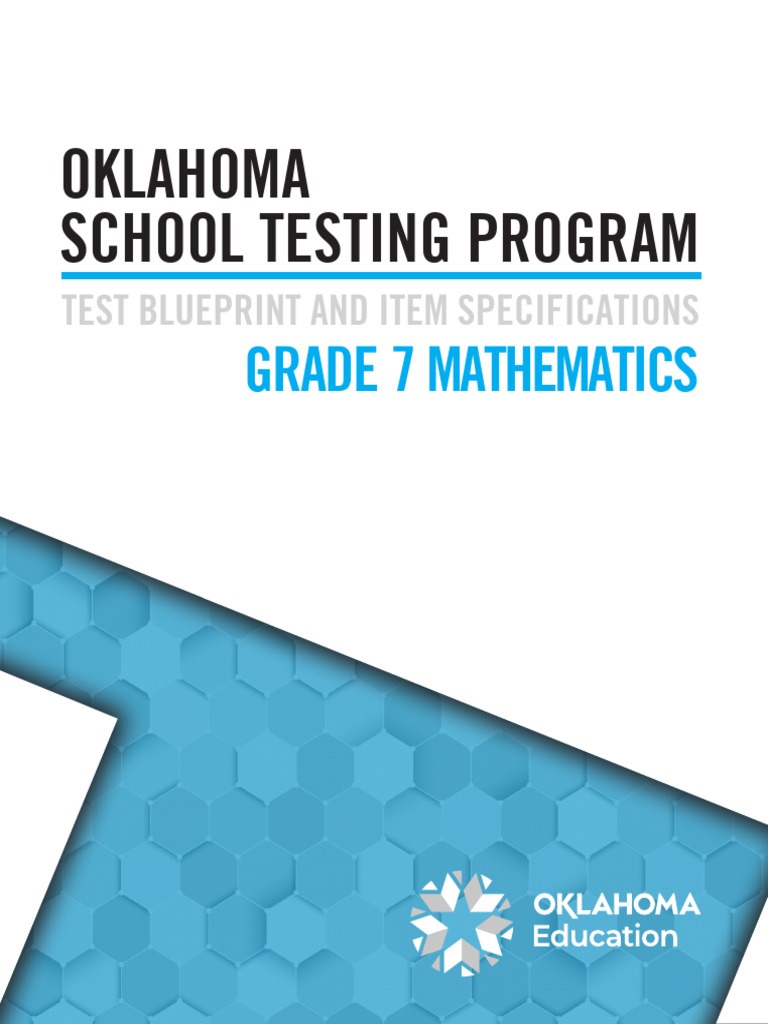 OK 22-23 TIS Math G7 ADA | PDF | Division (Mathematics) | Educational ...