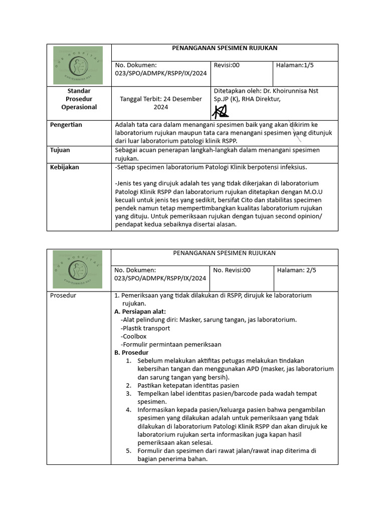 Tugal GLP_2401011221_SOP GLP_1 | PDF