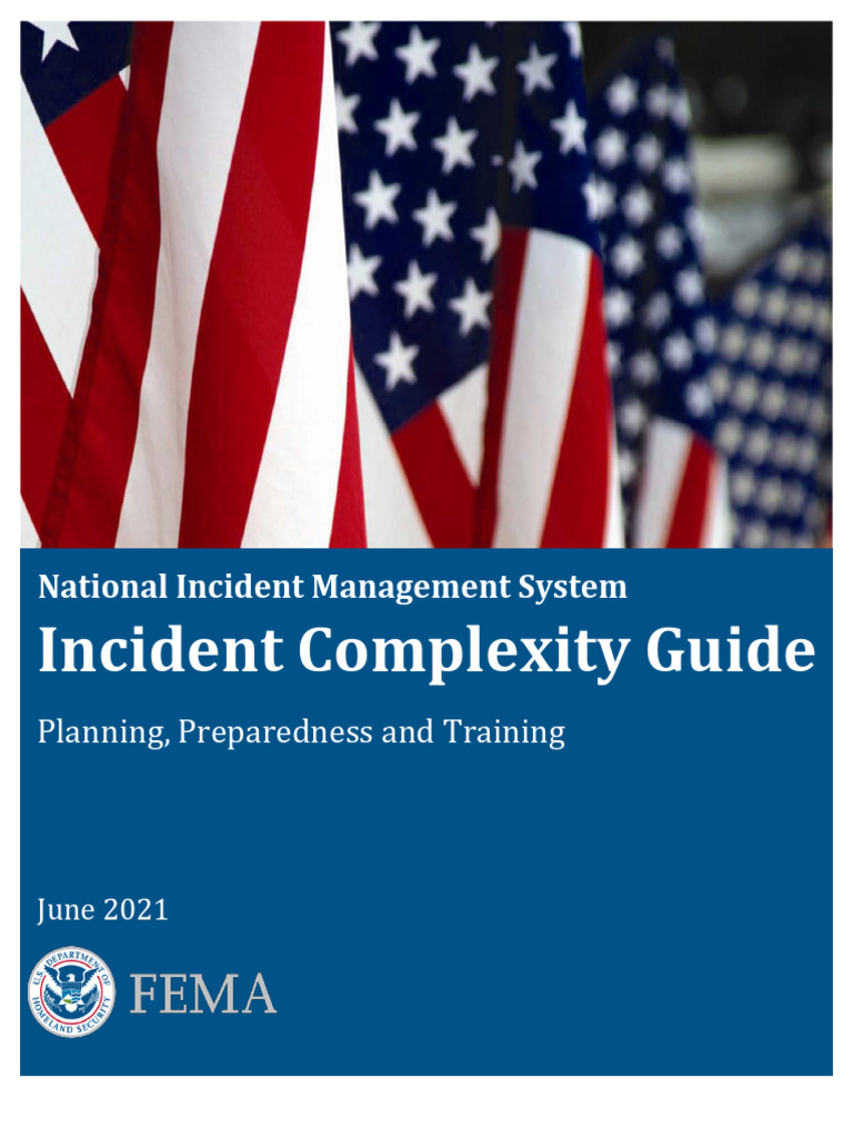 000 Fema Nims Complexity Guide 2021 | PDF | Incident Command System | Emergency Management