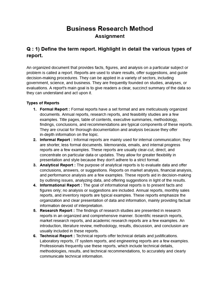Business Research Method | PDF | Level Of Measurement | Science