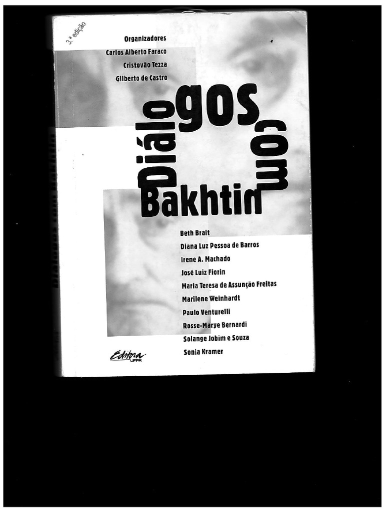 LIVRO Contribuicoes de Bakhtin As Teorias Do Texto e Do Discurso D L P Barros | PDF