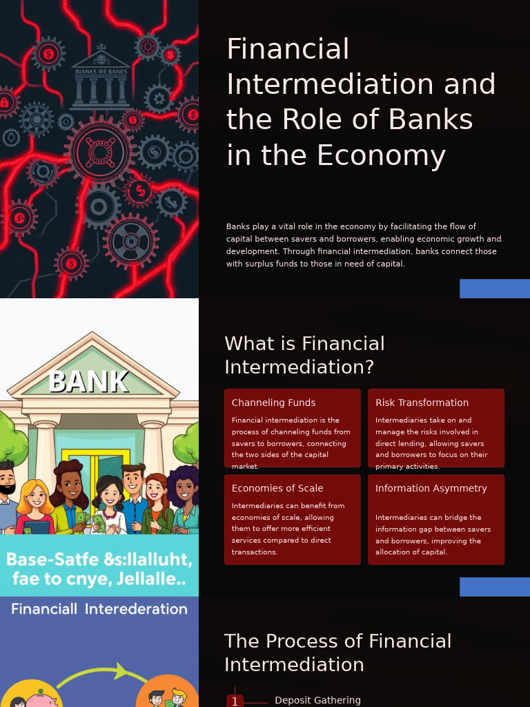 Financial Intermediation and The Role of Banks in The Economy | PDF ...