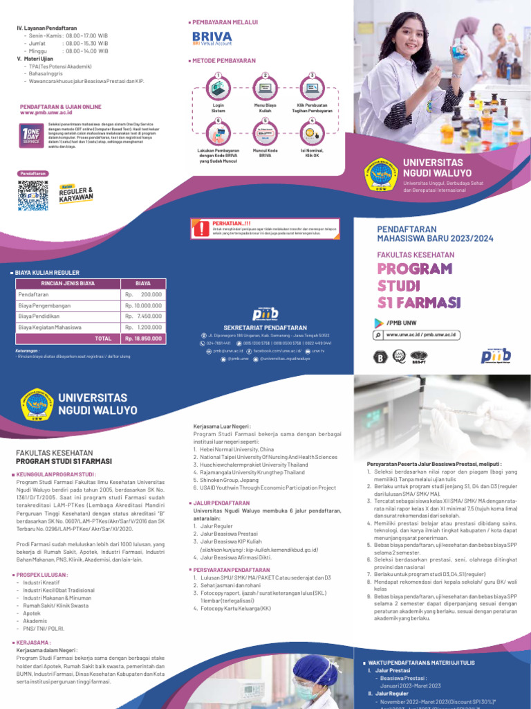 Brosur_S1_Farmasi_2023 | PDF