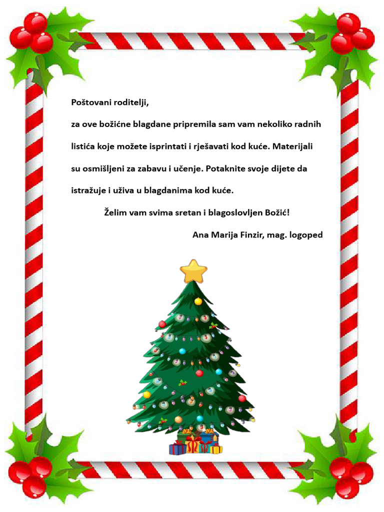 Bozic-radni-listici | PDF