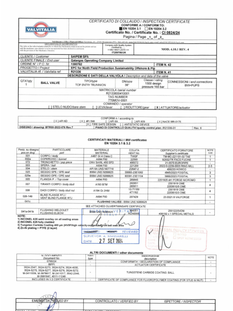 Cust It 42 - VLT It 41 | PDF