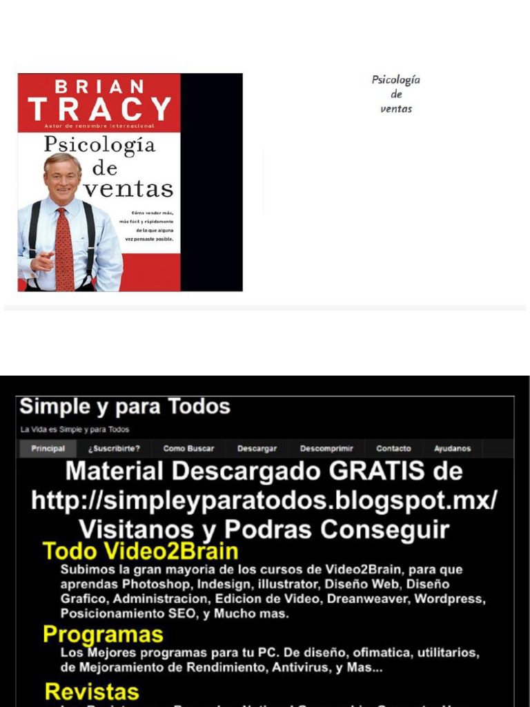 Psicologia de Ventas Brian Tracy | PDF