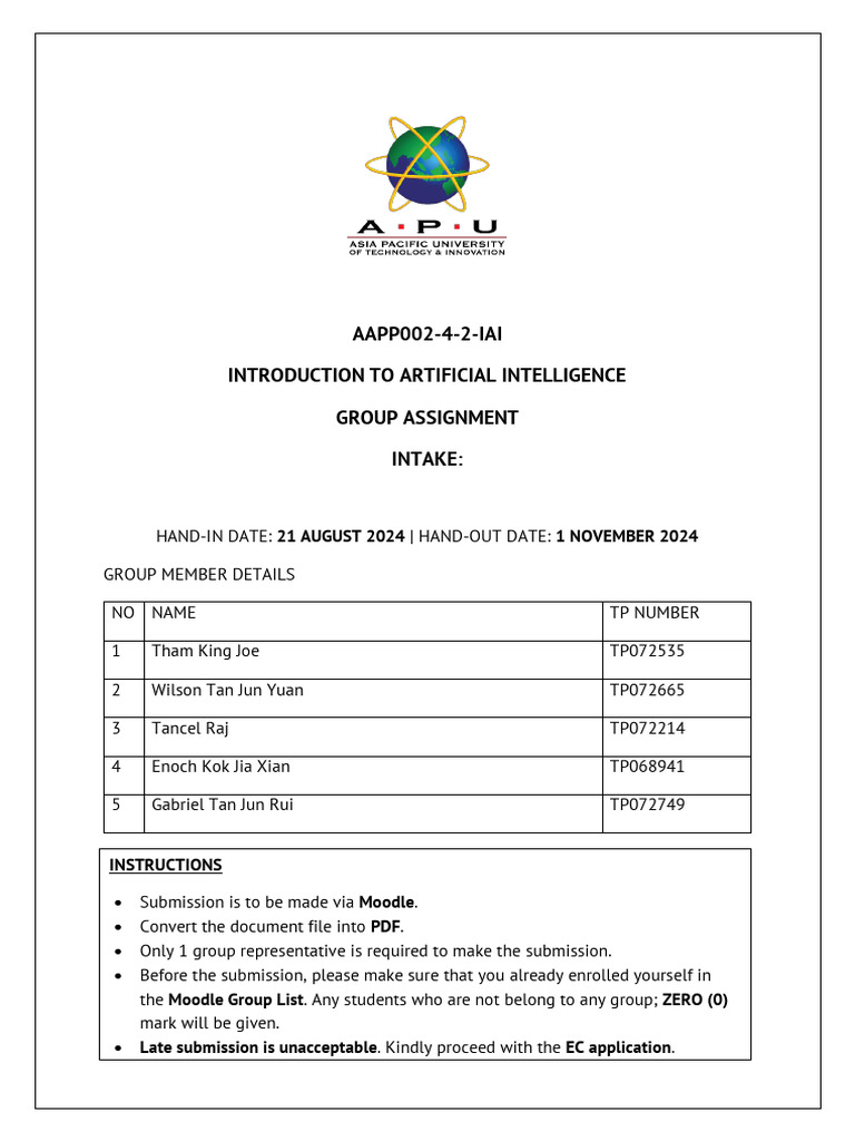 IAI Group Assignment Cover | PDF | Analytics | Mortgages