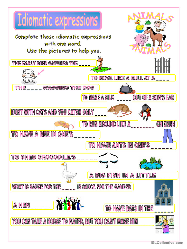 Idiomatic Expressions | PDF | Idiom