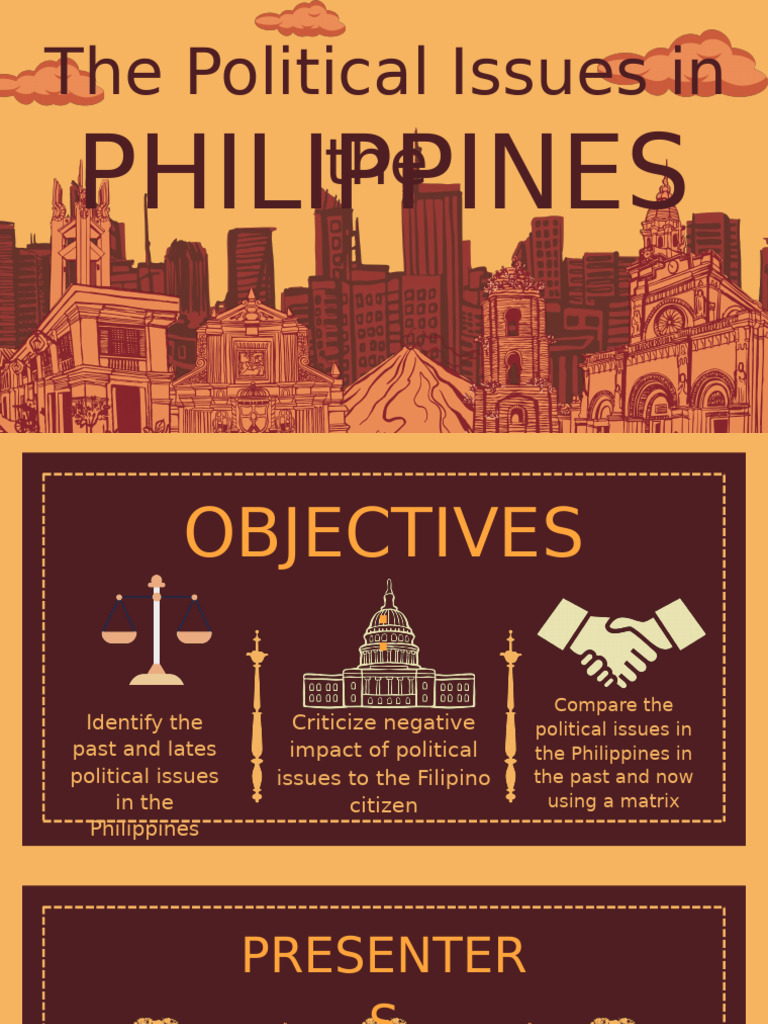 The Political Issues in The | PDF | Philippines | Corruption