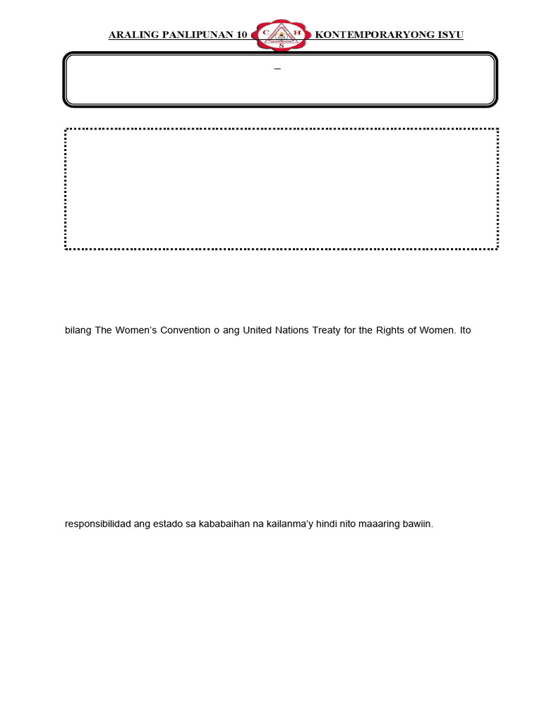 AP10 Quarter-3 LAS Week-5 | PDF