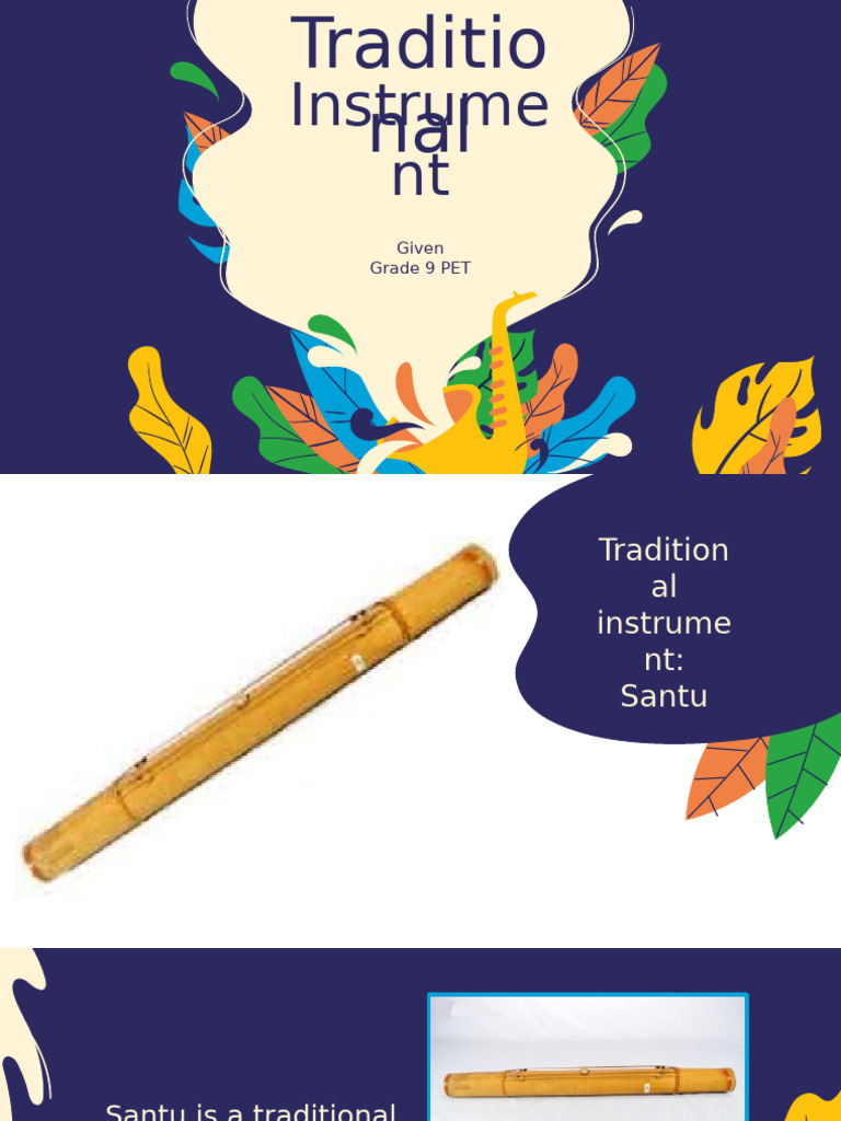 Traditional instrument Given BING | PDF