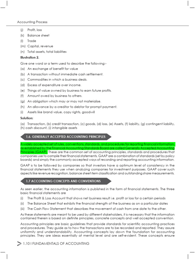 Gaap Rules | PDF | Debits And Credits | Balance Sheet
