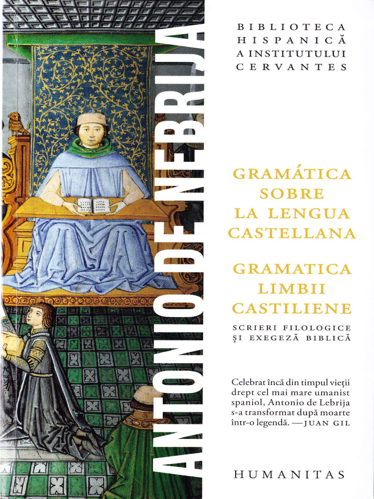 Antonio de Nebrija - Prolog La Gramatica Limbii Castiliene - 1492 | PDF