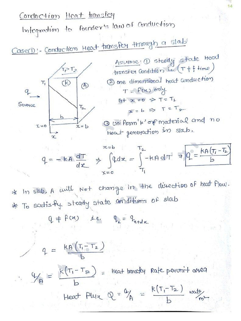Conduction Heat Transfer | PDF