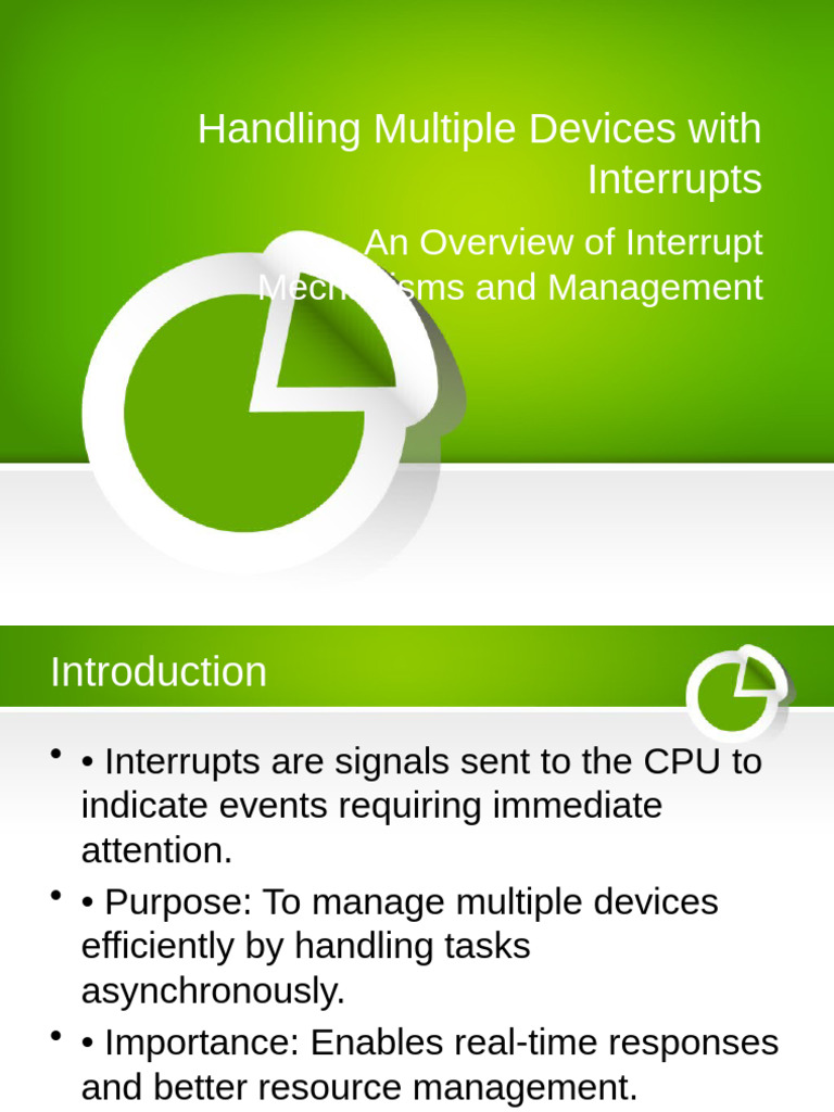 Handling Multiple Devices With Interrupts[1] | PDF