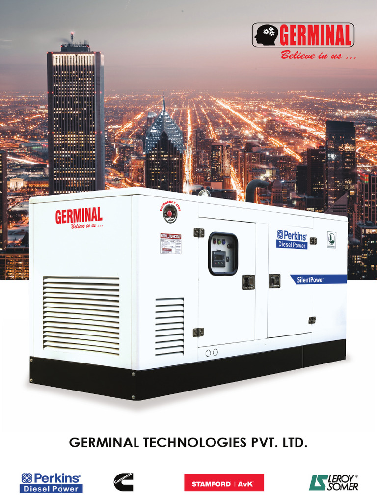 GerminalTechnologies Brochure | PDF | Diesel Engine | Electric Power