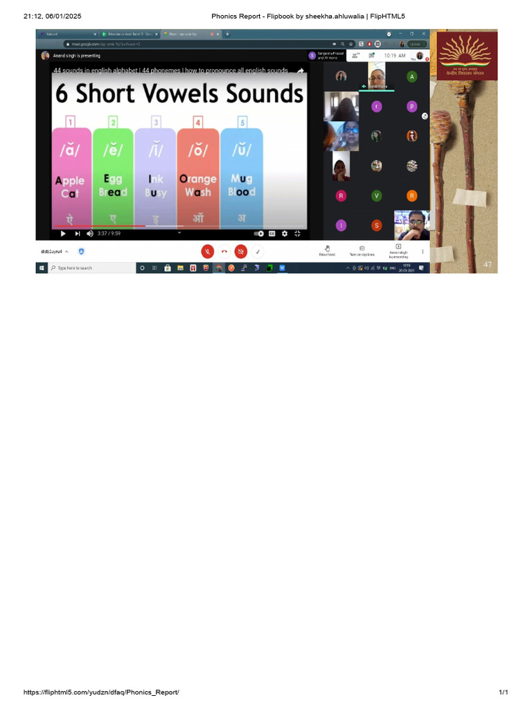 Phonics Report - Flipbook by Sheekha.ahluwalia _ FlipHTML5 | PDF