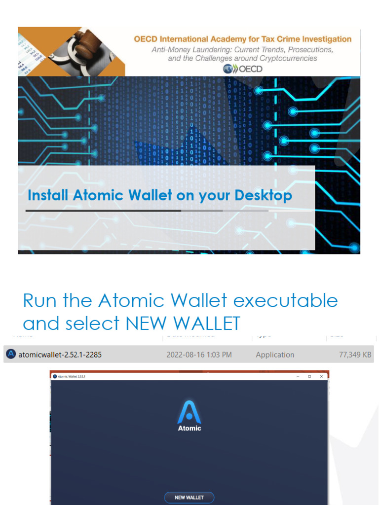 6.2 - Install Atomic Wallet On Your Desktop | PDF