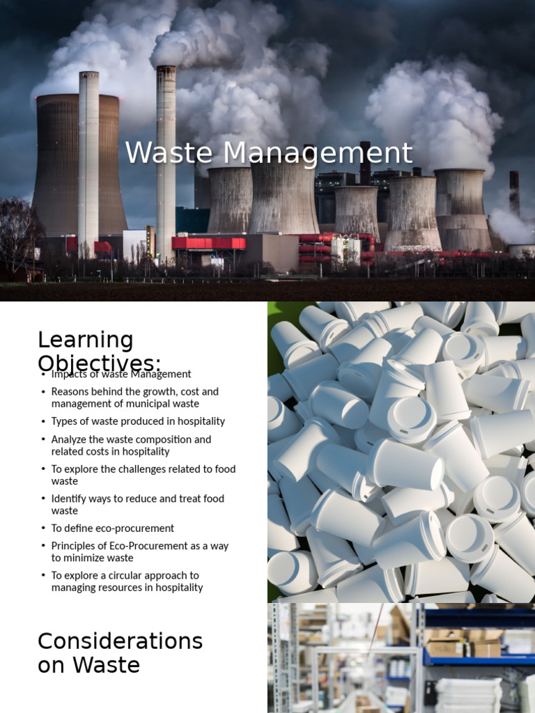 Chapter 4 - Waste Management | PDF | Waste | Waste Management