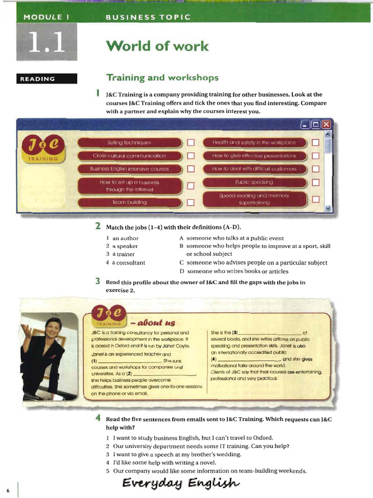 Module1 - 1world of Work | PDF