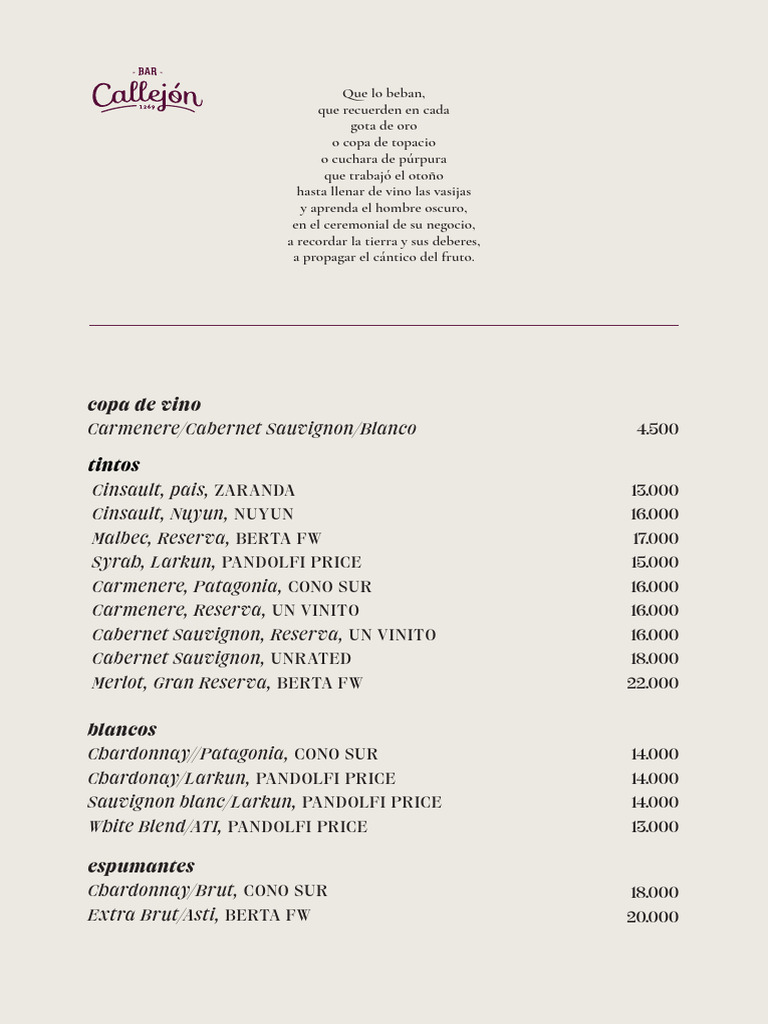 Carta Bar 2 | PDF | ensalada | Pizza