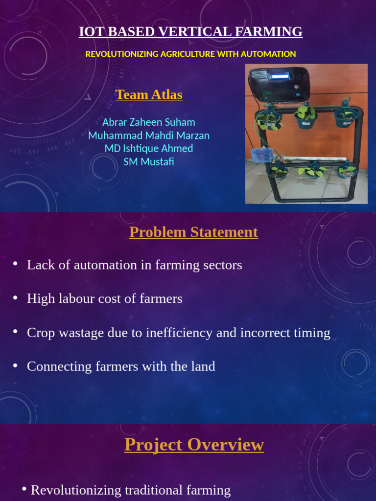 IOT Based Vertical Farming | PDF