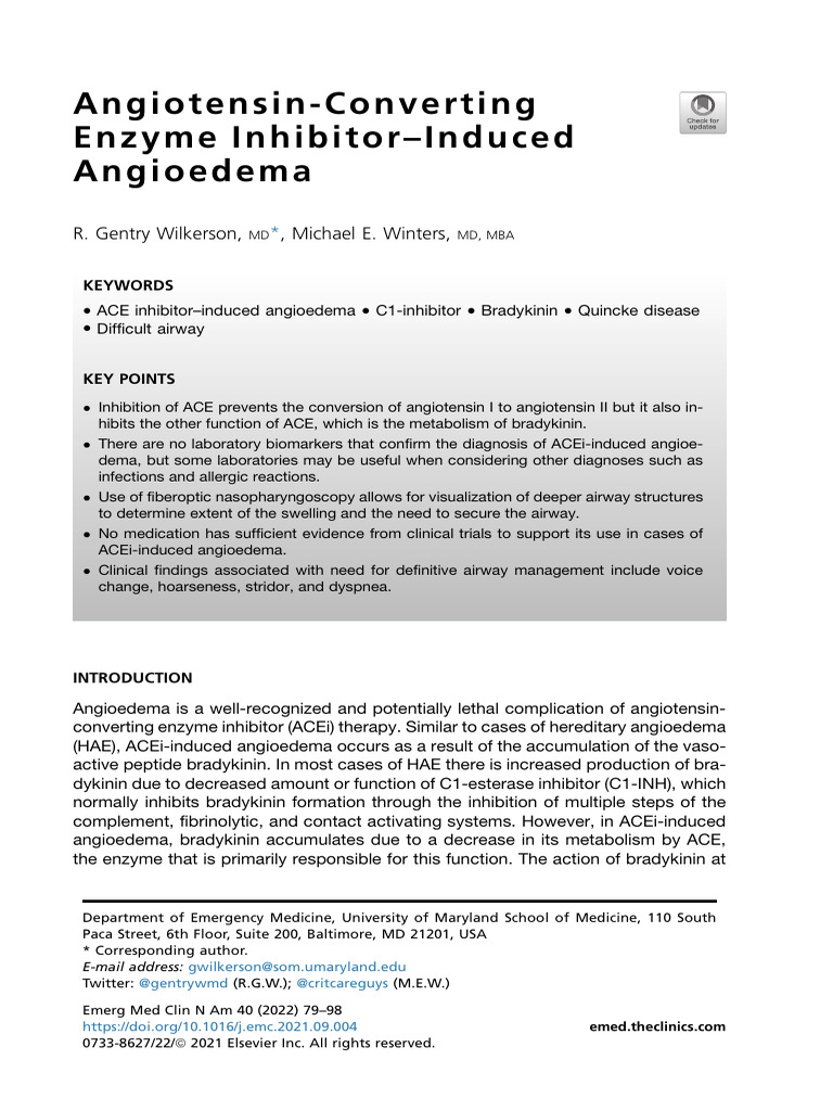 Anafilax ECA | PDF | Proteolysis | Medical Specialties