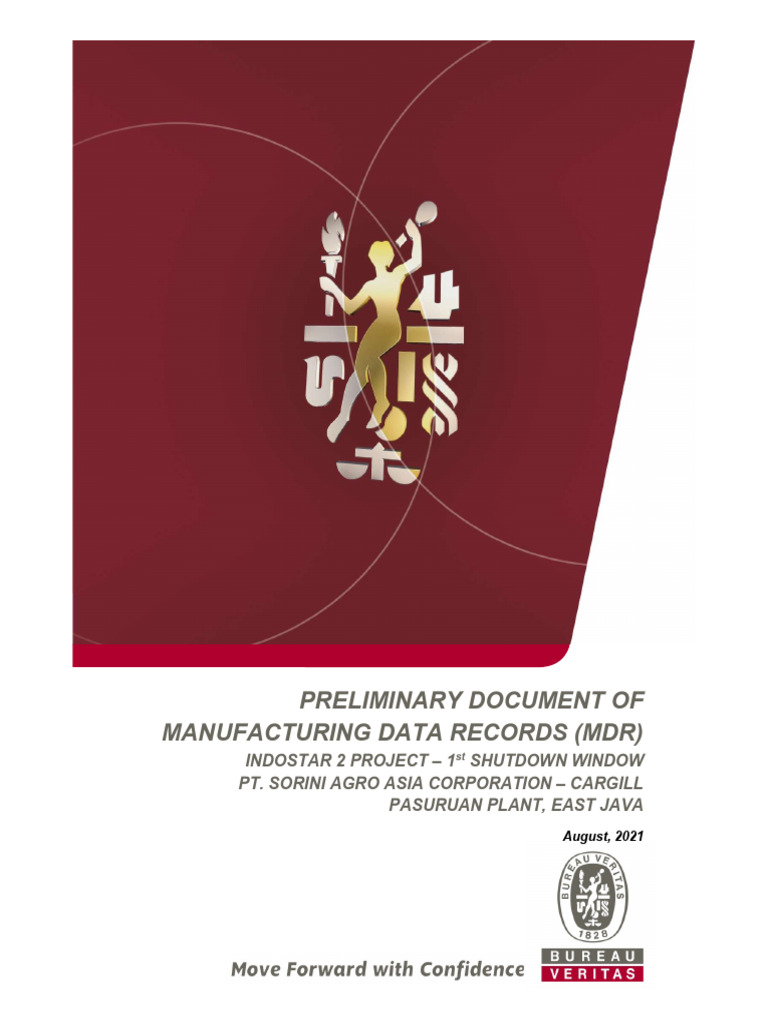 00. Preliminary Document of MDR ID Fan Section - Table of Content | PDF