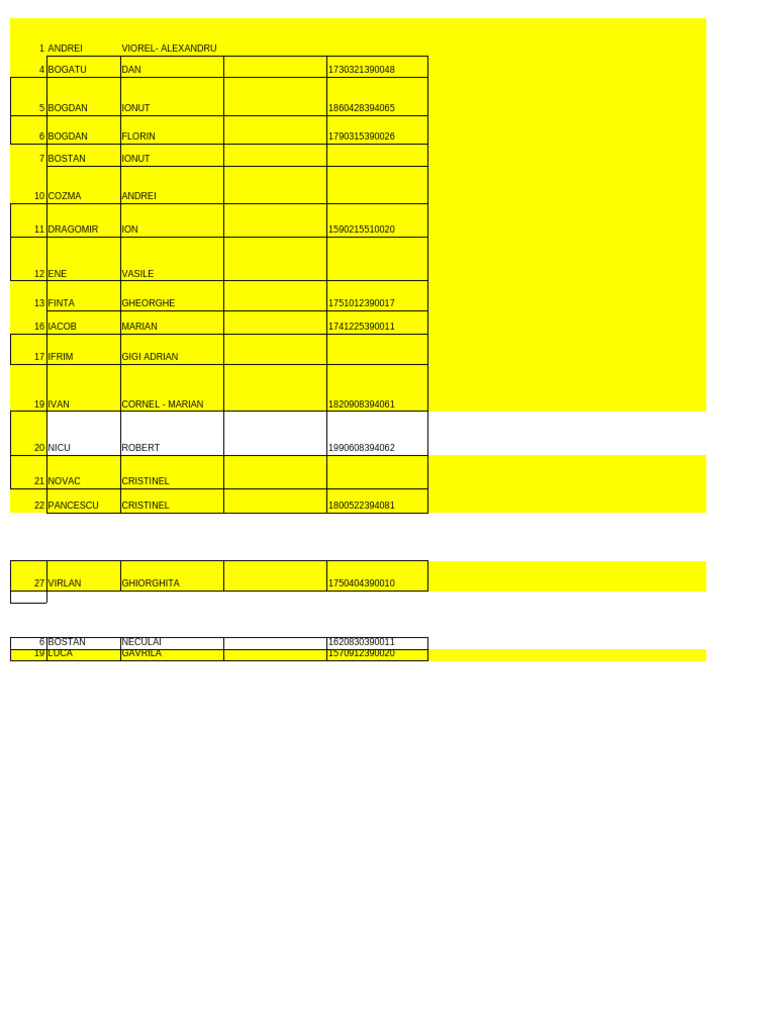 NR Telefon Pers Curs | PDF | Romania