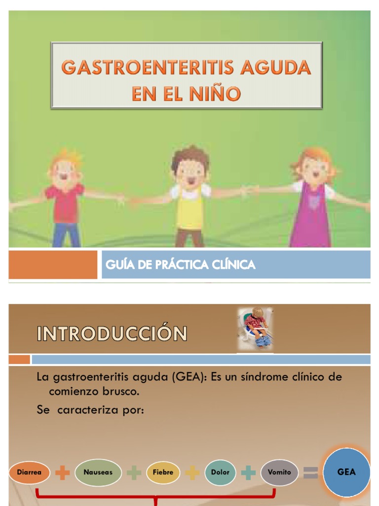 GASTROENTERITIS AGUDA EN NIÑO.- guia basada en evidencia (2) | Diarrea ...