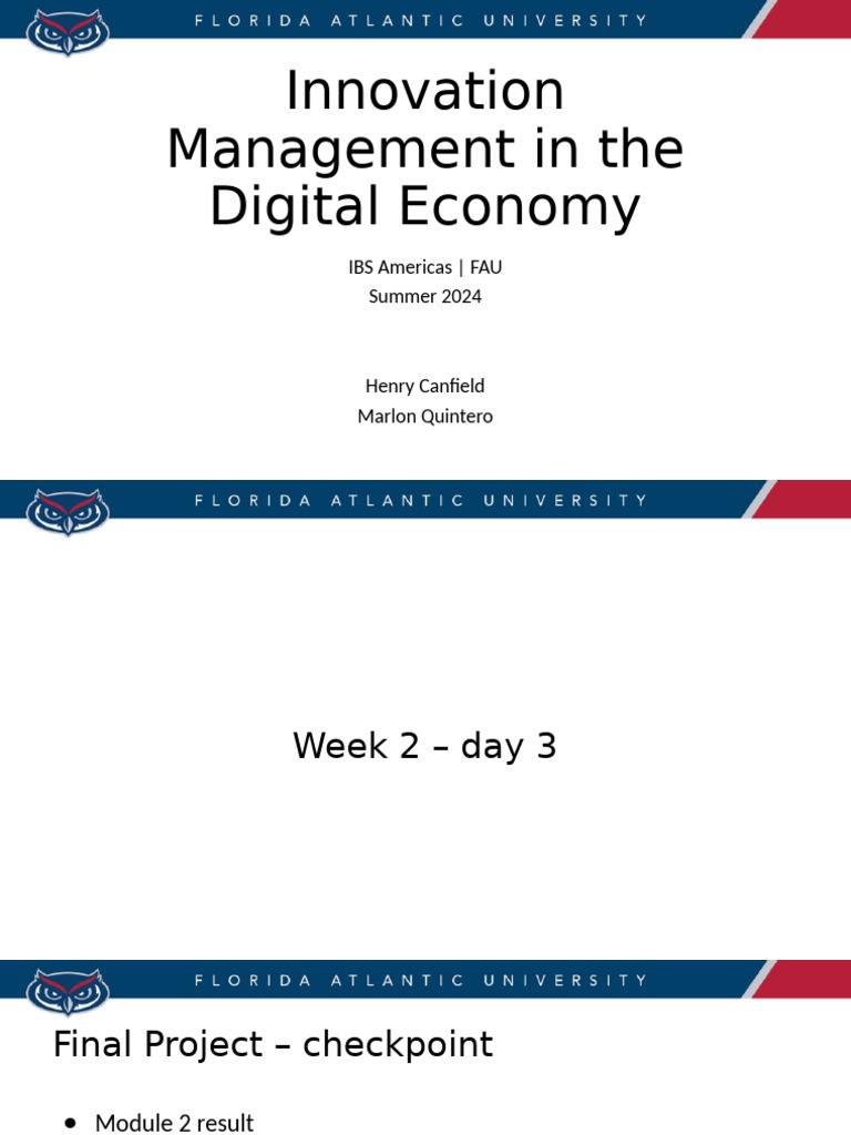 IMDE IBS Summer2024 Week 2 Day 3 | PDF