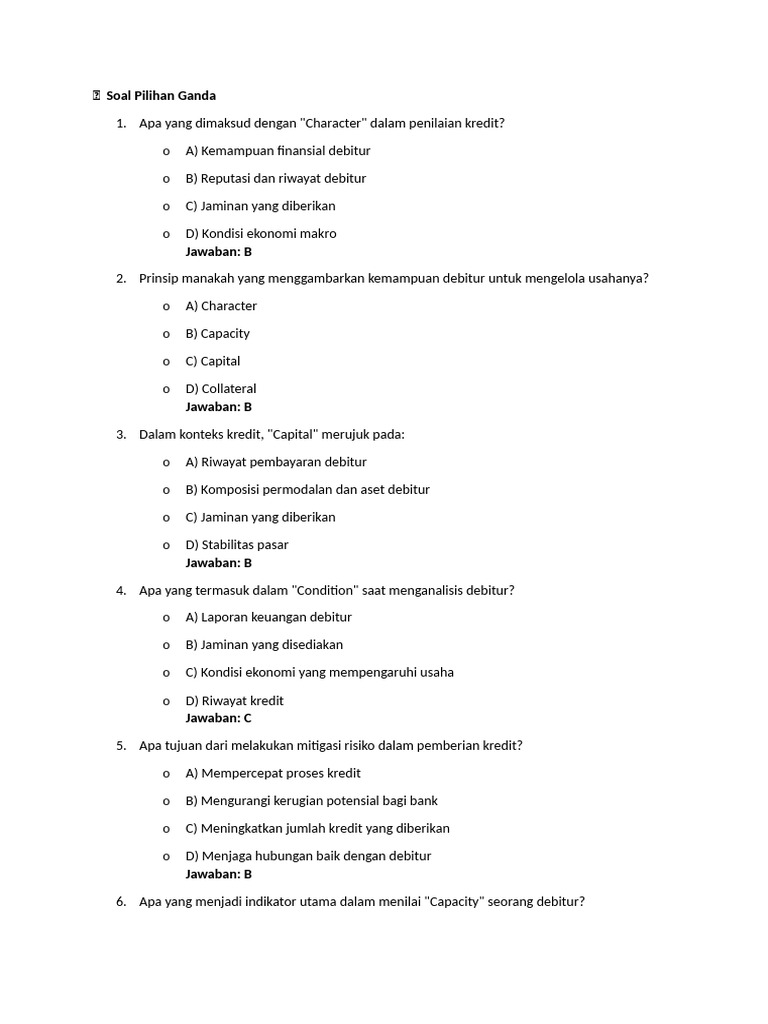 Contoh Soal 5C | PDF