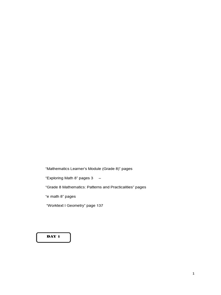 QA_MATH8_Q3_W7 | PDF | Triangle | Perpendicular