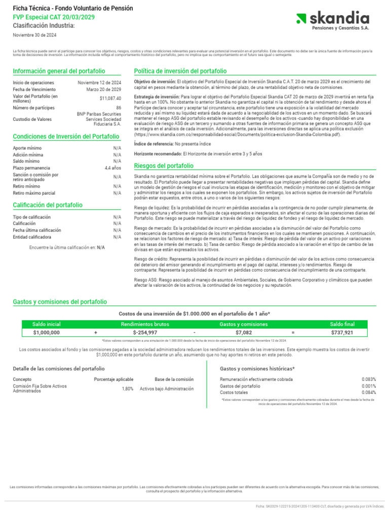 FVP Especial CAT 200329 | PDF | Portafolio (Finanzas) | Interés