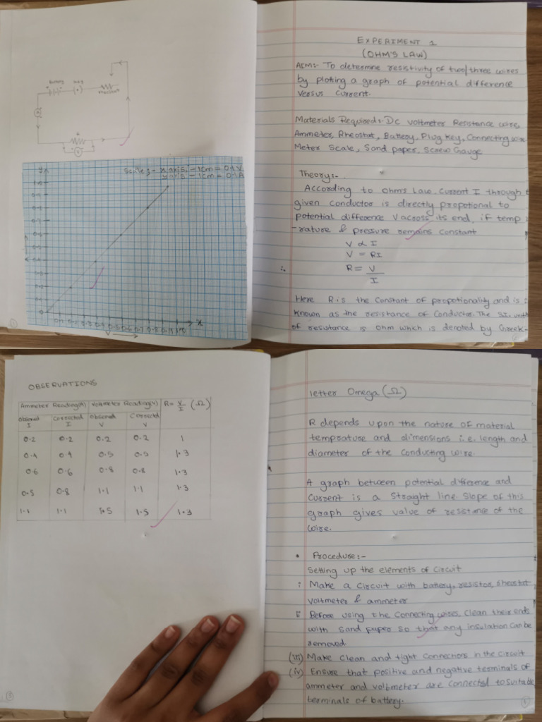 Experiment 1 Physics | PDF | Physical Quantities | Electricity Experiment 1 Physics | PDF | Physical Quantities | Electricity