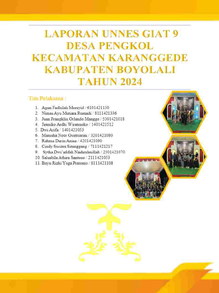 Laporan Akhir KKN | PDF