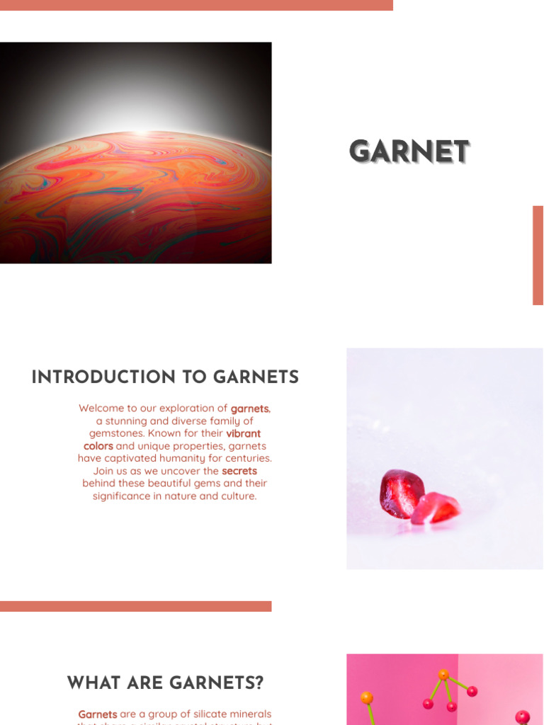Garnet 5 | PDF | Gemstone | Minerals