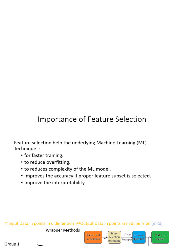 Feature Selection Pdf Applied Mathematics Machine Learning