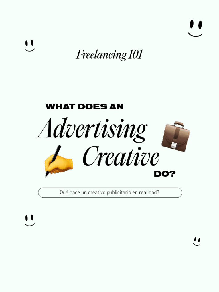 Work in Creative Advertising | PDF