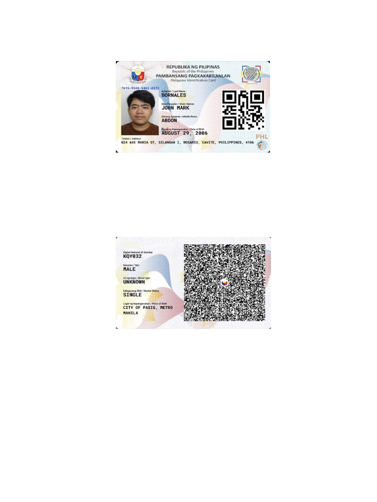 National Id | PDF