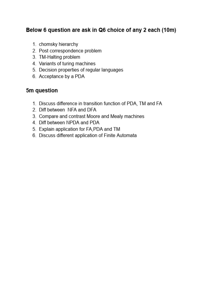Key Topics in Automata Theory and Computability | PDF