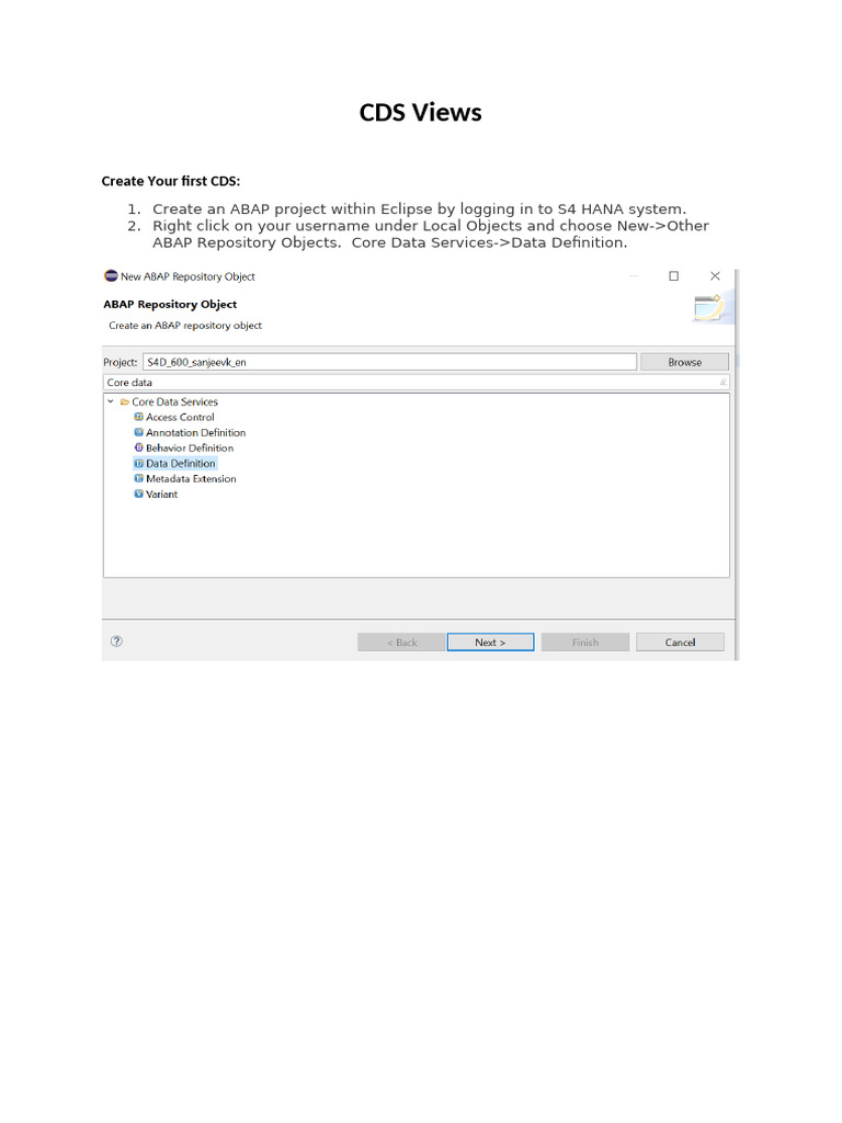 CDS Views Complete blog | PDF | Parameter (Computer Programming) | Computer Programming