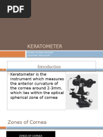 Keratometer | PDF | Electromagnetic Radiation | Glass Engineering And Science
