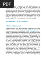 Colaizzi's Method in Phenomenological Research | PDF | Phenomenology ...