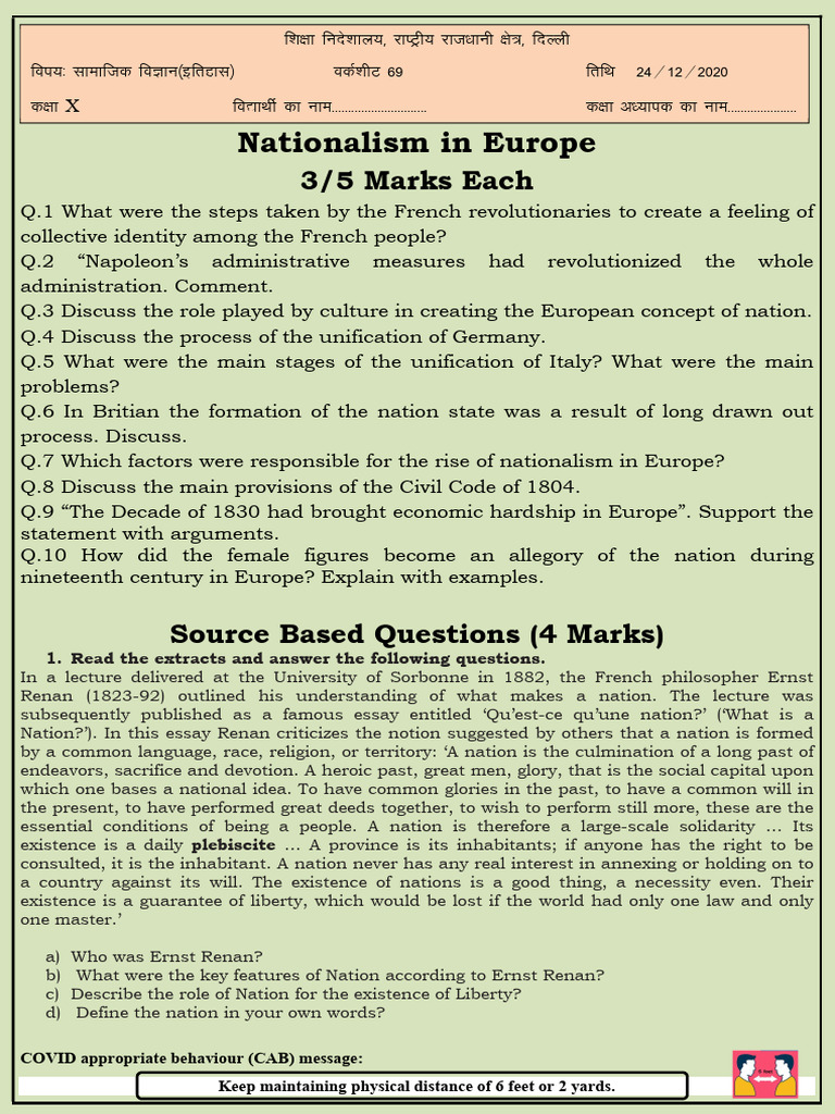 Nationalism in Europe: Key Concepts and Questions | PDF | Nation ...
