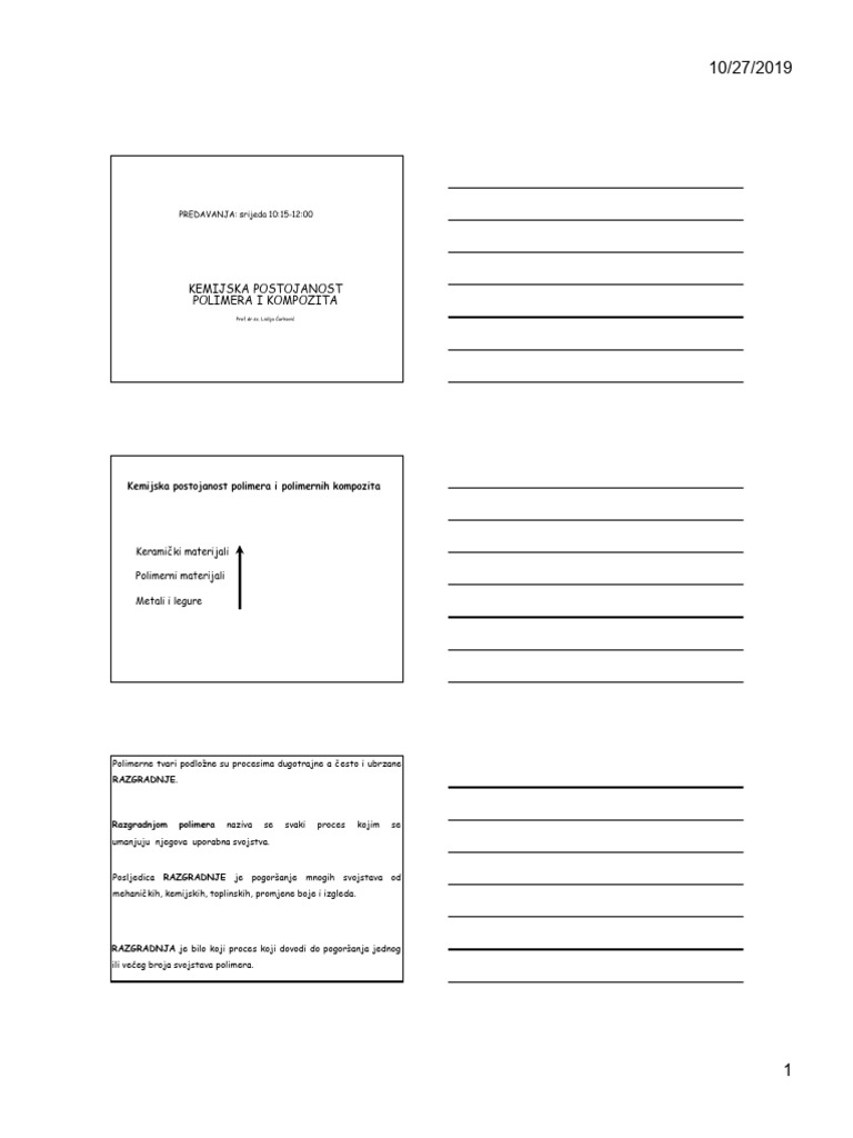 KPM - 2. Dio Predavanja | PDF