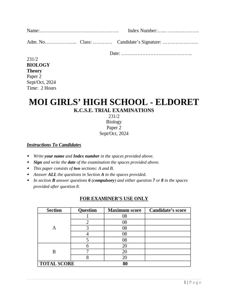Bio P2-1 | PDF | Nerve | Biology