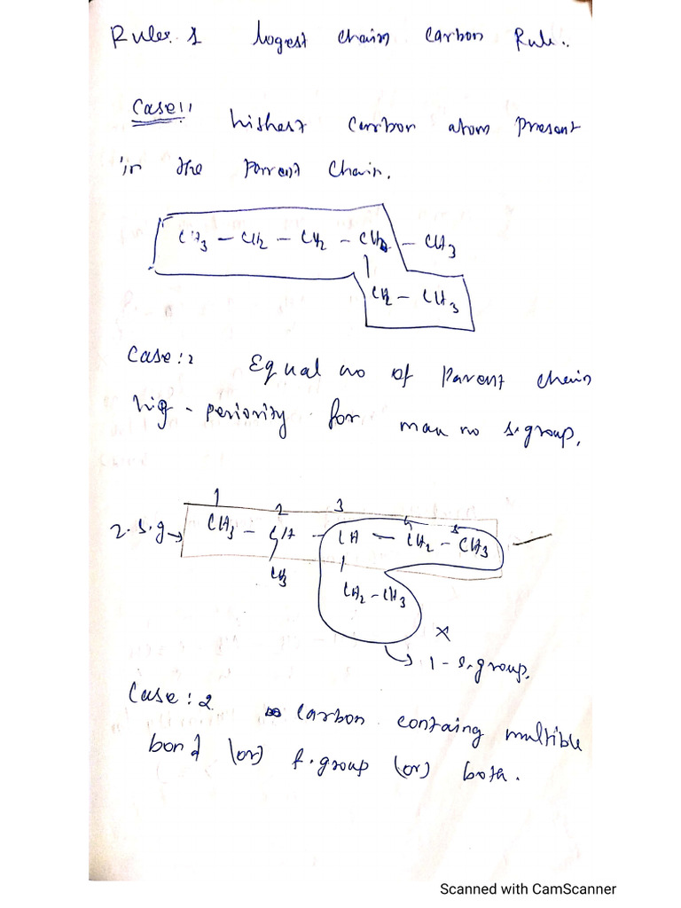 Iupac Rules | PDF