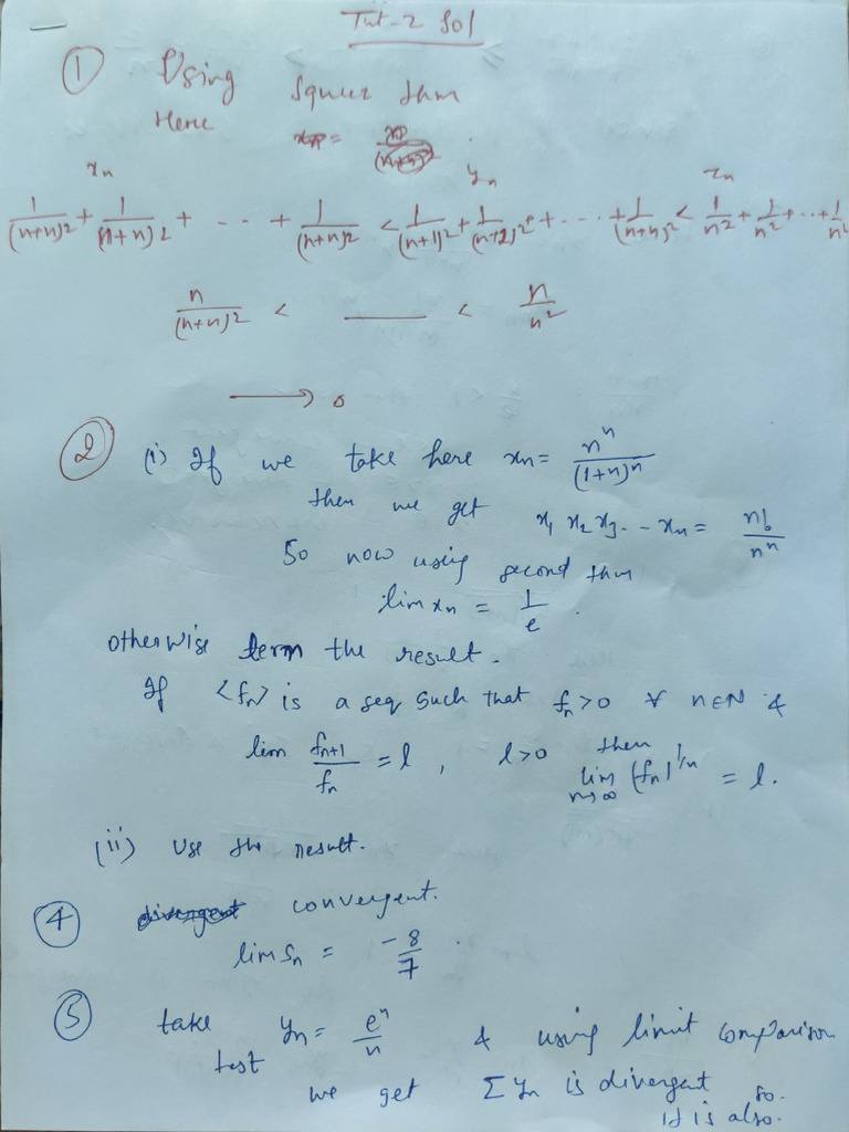 2nd tut solution | PDF