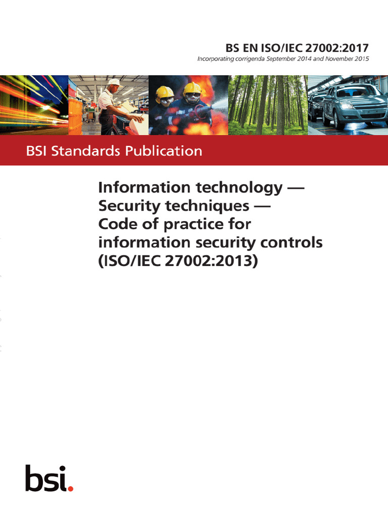 Iso Iec 27002-2017 | PDF